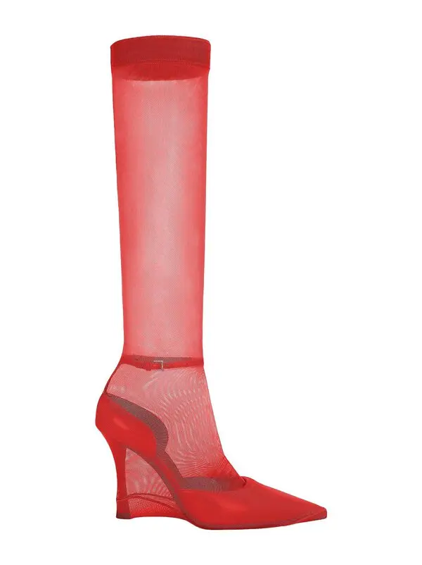 Givenchy Show Stocking Pump - Red