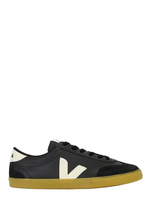 VEJA Volley Sneakers - Black  White  & Natural