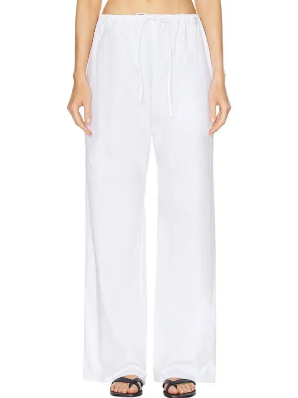 Matteau Drawcord Pant - White
