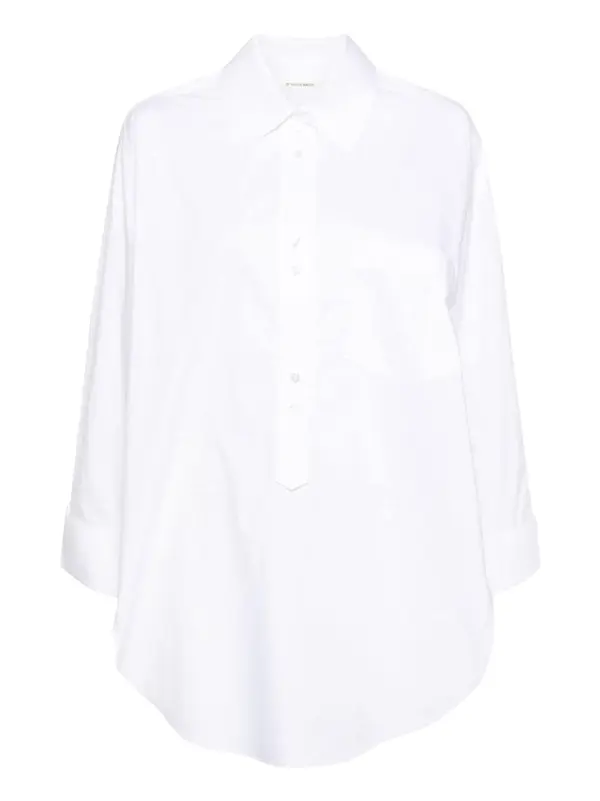 BY MALENE BIRGER Maye Organic-cotton Shirt - White