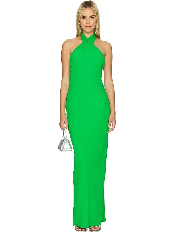 Amanda Uprichard X Galilea Gown - Grass