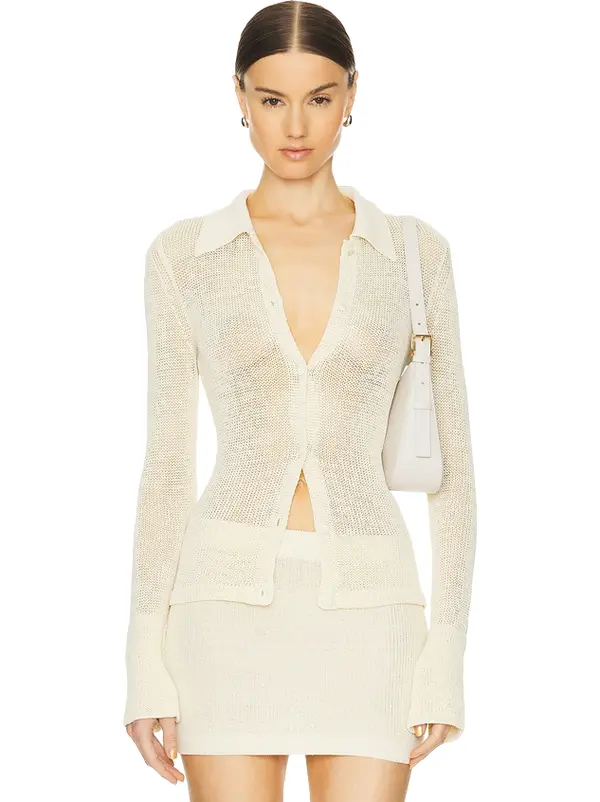 AYA MUSE Kivu Cardigan - Sage