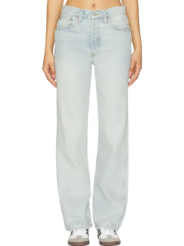 RE/DONE 90s High Rise Loose Jeans - Ranch Water
