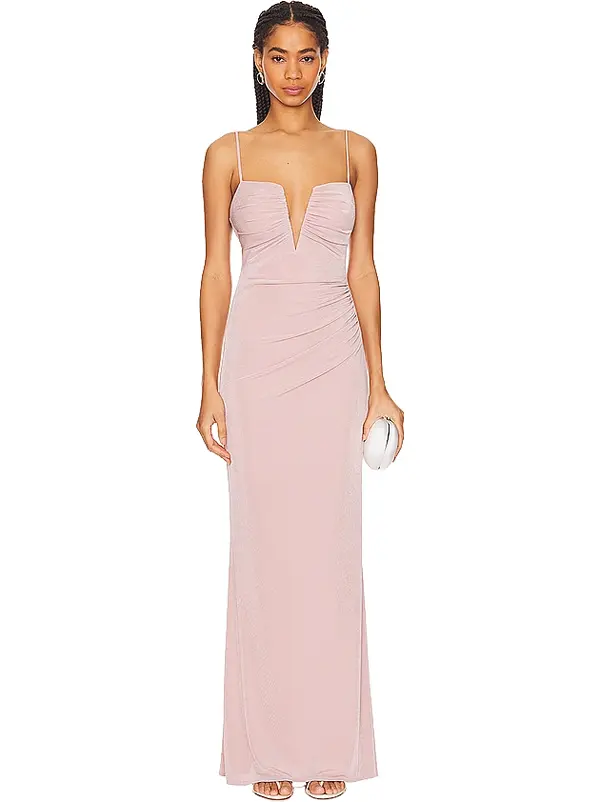 Katie May Erykah Gown - Dusty Rose