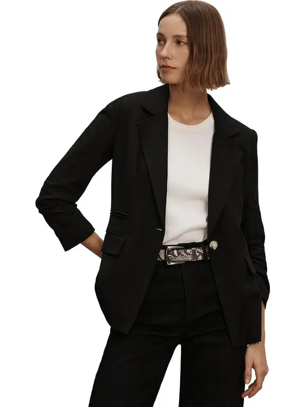 Veronica Beard Battista Dickey Jacket - Black