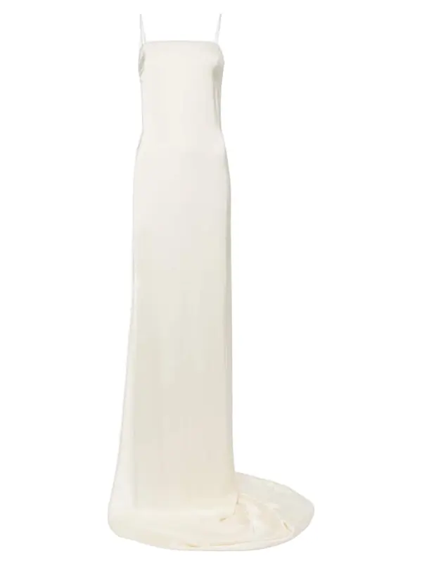 Jacquemus La Robe Noiva Gown - White