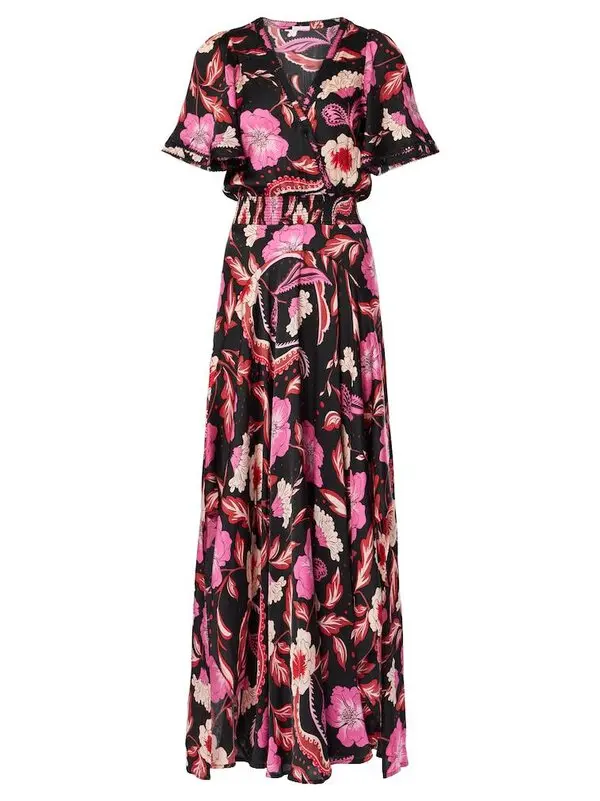 Poupette St Barth Mabelle Floral Maxi Dress - Multicoloured