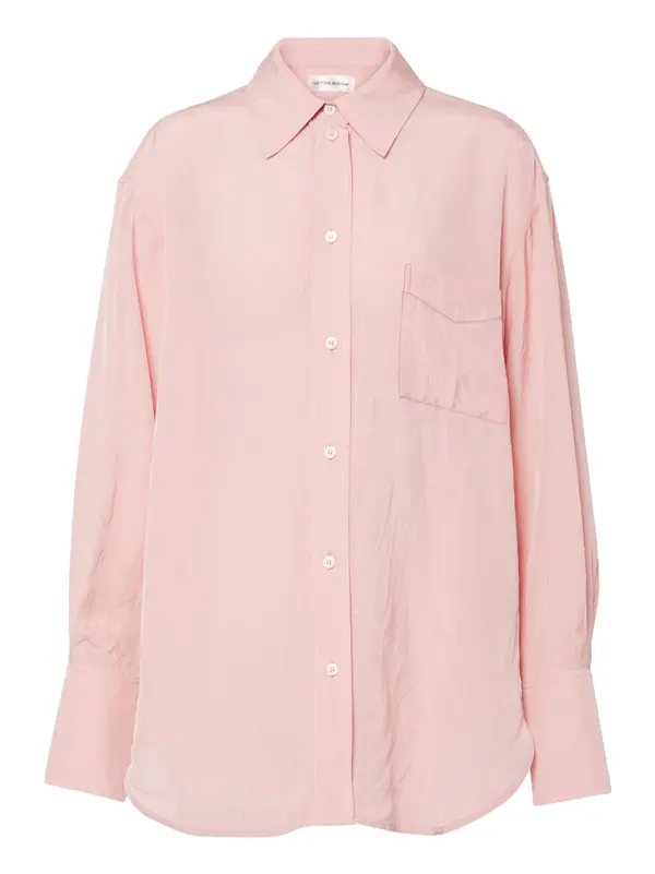 Victoria Beckham Oversized Shirt - Pink