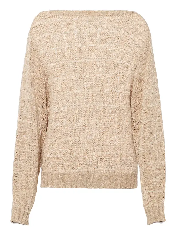 Loro Piana Silk Sweater - Beige