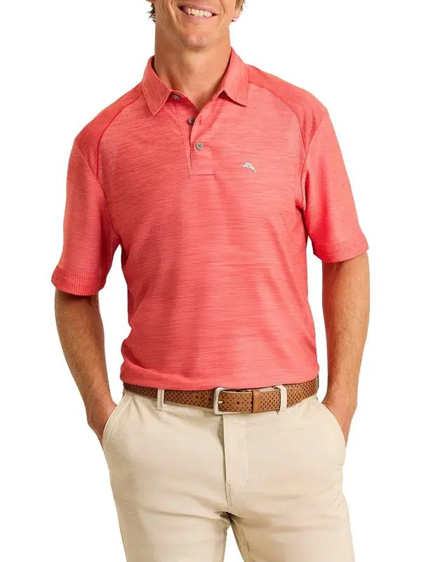Tommy Bahama Palm Coast Pro Solid Polo - Dark Havana