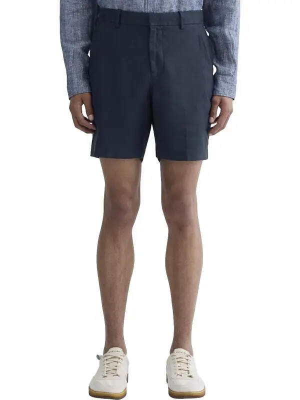 Everlane 7" Linen Trouser Short - Navy