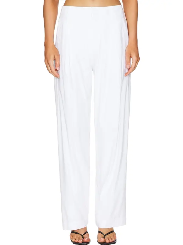 Rag & Bone Donovan Linen Pant - White