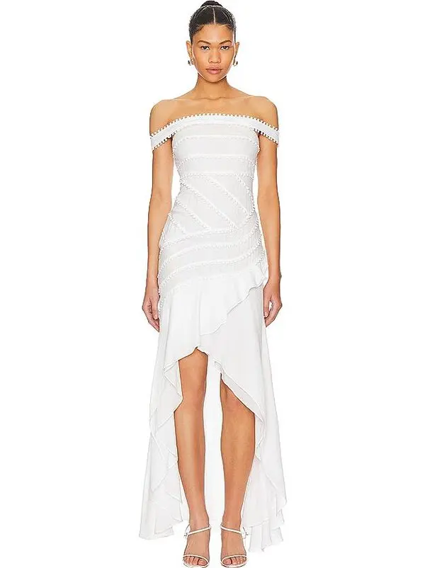 Tularosa Mandy Maxi Dress - White