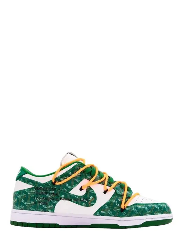 THE SURGEON Dunk University Goyard Lux Sneakers - Pine
