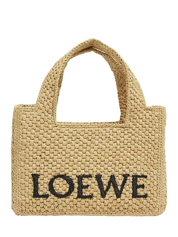 Loewe X Paula's Ibiza Mini Tote Bag - Natural