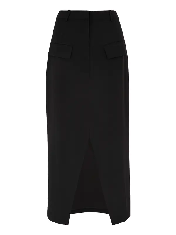 Oddmuse Ultimate Muse Midi Skirt - Black