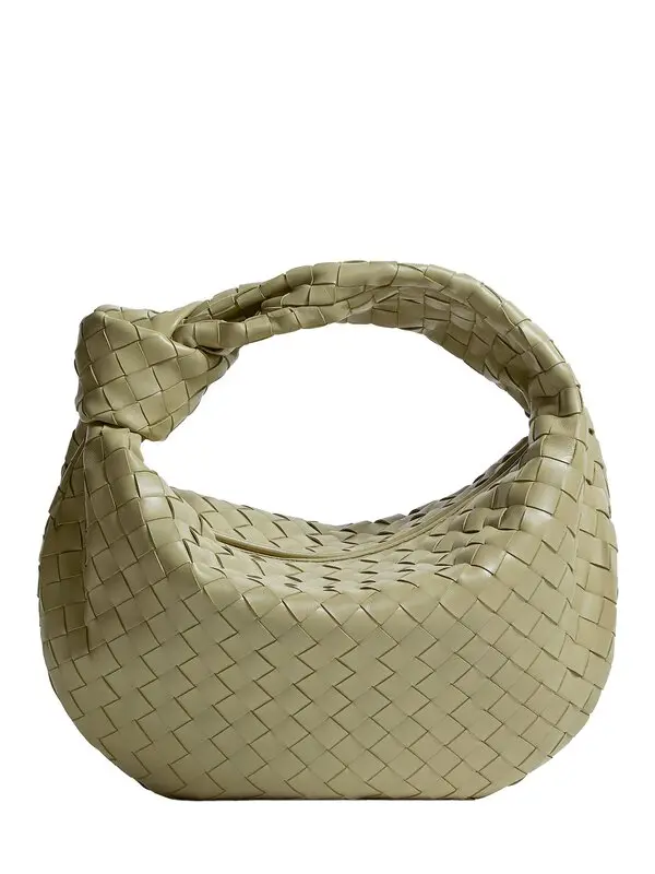 Bottega Veneta Small Jodie Shoulder Bag - Travertine