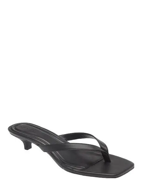 OPEN EDIT Tori Kitten Heel Sandal - Black