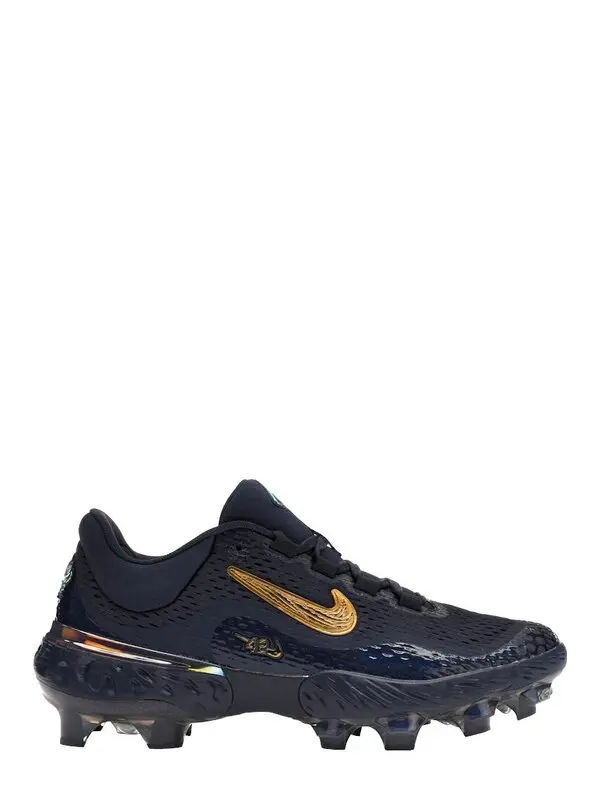 Nike Alpha Huarache Elite 4 Low Msc Jackie Robinson - Midnight Navy Blue/metallic Gold