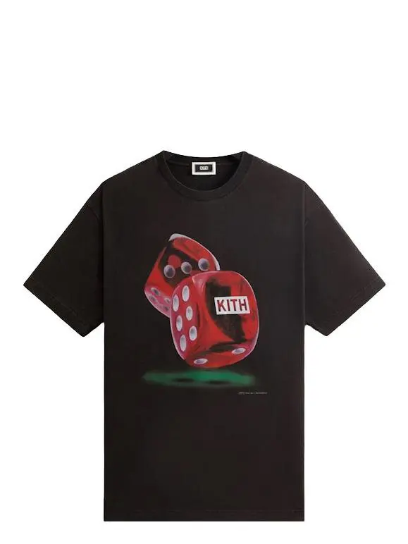 Kith High Stakes Vintage Tee Shirt - Black