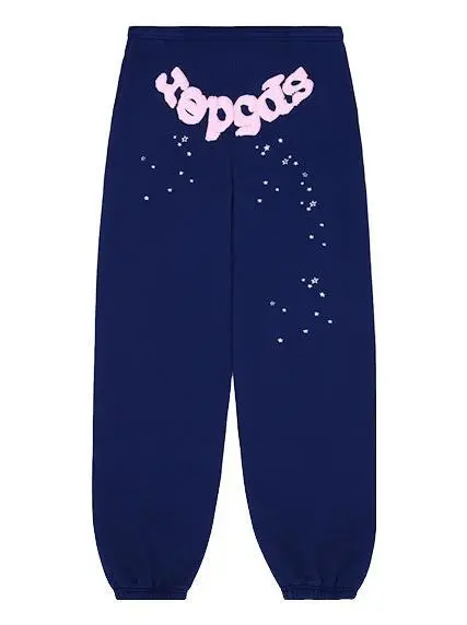 SP5DER Og Web Sweatpants - Navy Blue