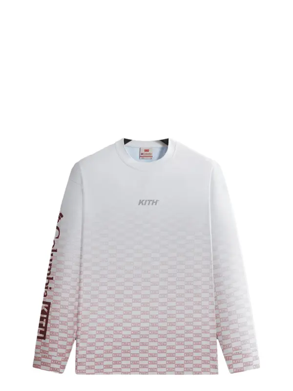 Kith X Columbia Deflector 2.0 Longsleeve Shirt - Red Velvet