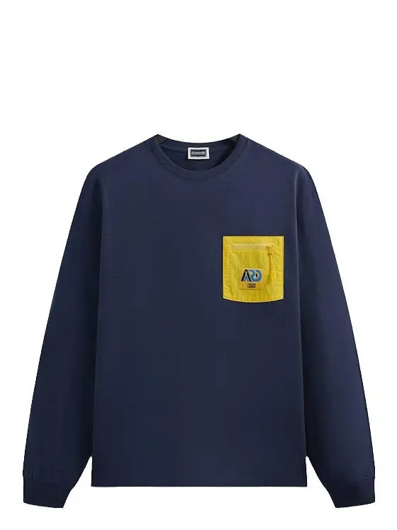 Kith X Columbia Ard Long Sleeve Tee Shirt - Nocturnal