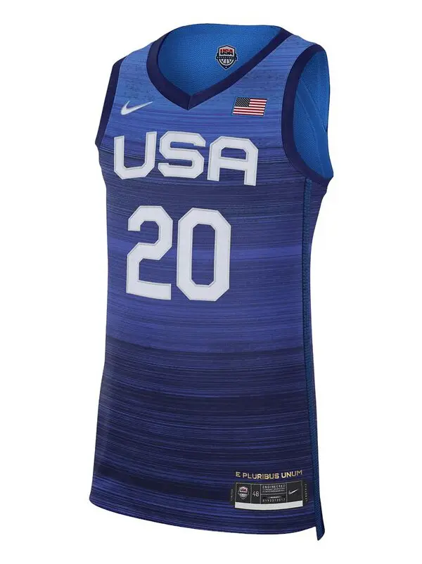Nike Team Usa 2020 Road Vaporknit Authentic Jersey - Blue
