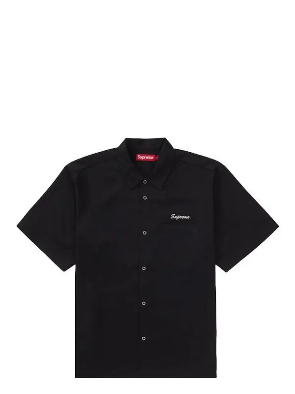 Supreme Margaret Keane Teardrop Short Sleeve Work Shirt - Black
