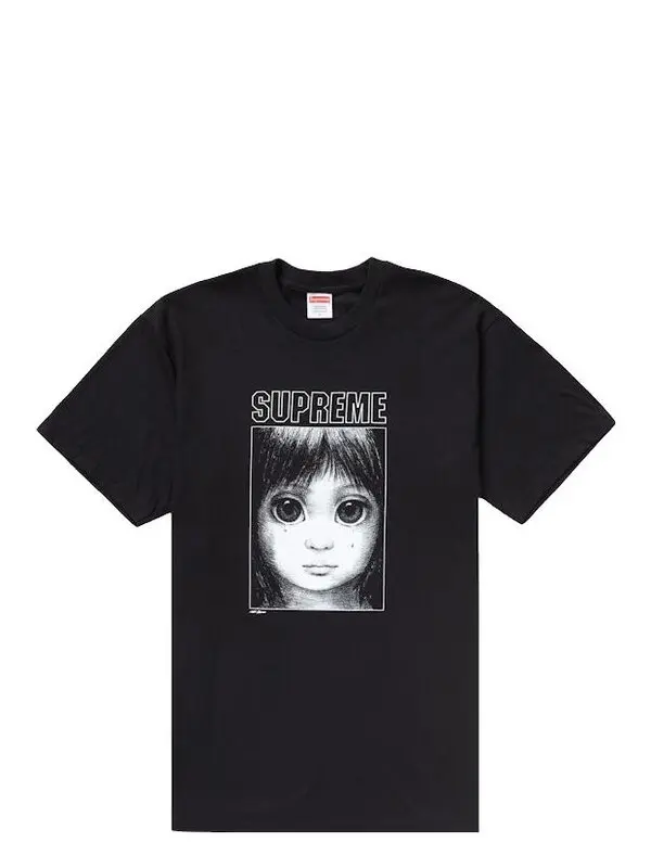 Supreme Margaret Keane Teardrop Tee Shirt - Black