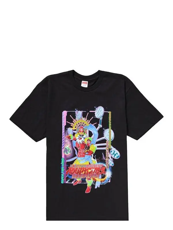 Supreme Electromagnetic Tee Shirt - Black