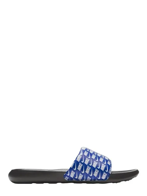 Nike Victori One Printed Slide - Blue/black
