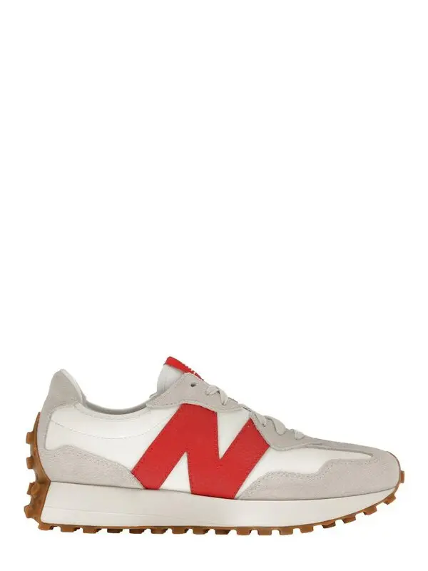 NEW BALANCE 327 Sneaker - Moonbeam/true Red