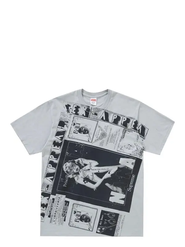Supreme Collage Tee Shirt - Cement