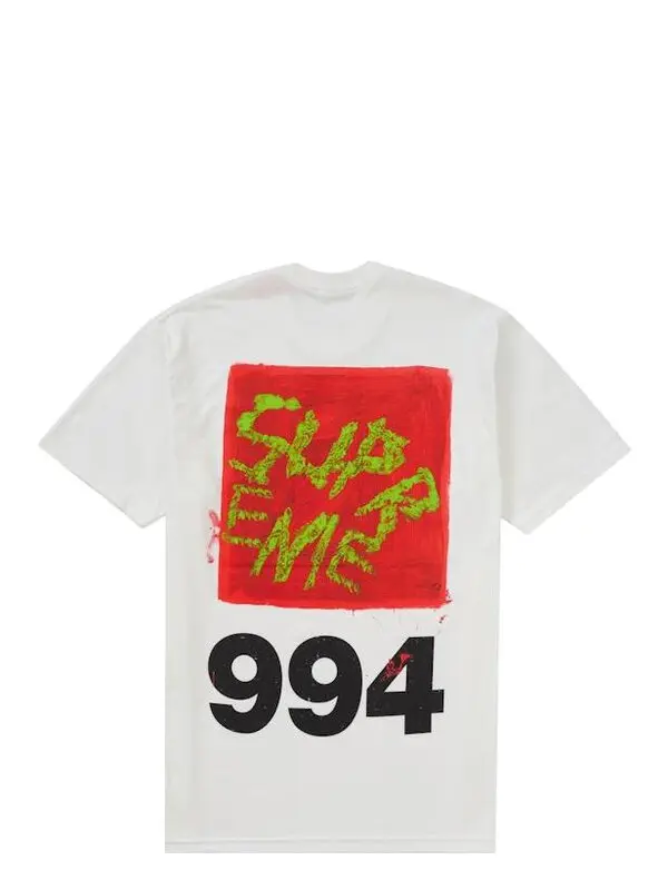 Supreme Paint Tee Shirt - White