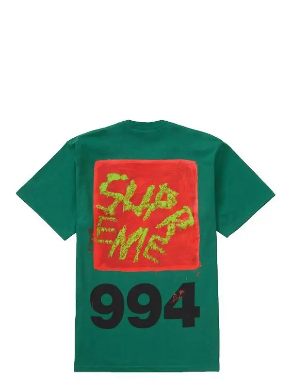 Supreme Paint Tee Shirt - Green