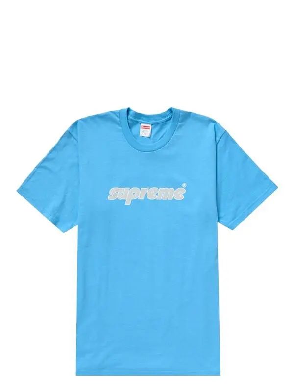 Supreme Pinline Tee Shirt - Bright Blue