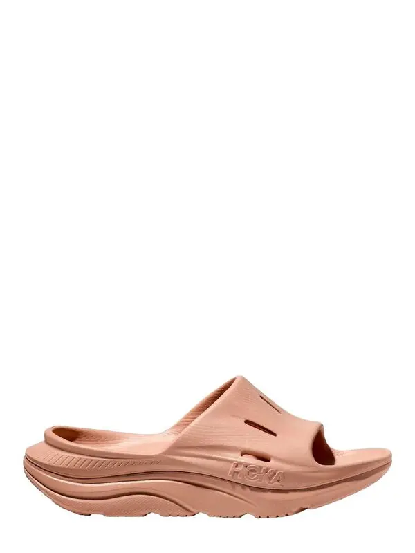 Hoka One One Ora Recovery Slide 3in - Sandstone/sandstone