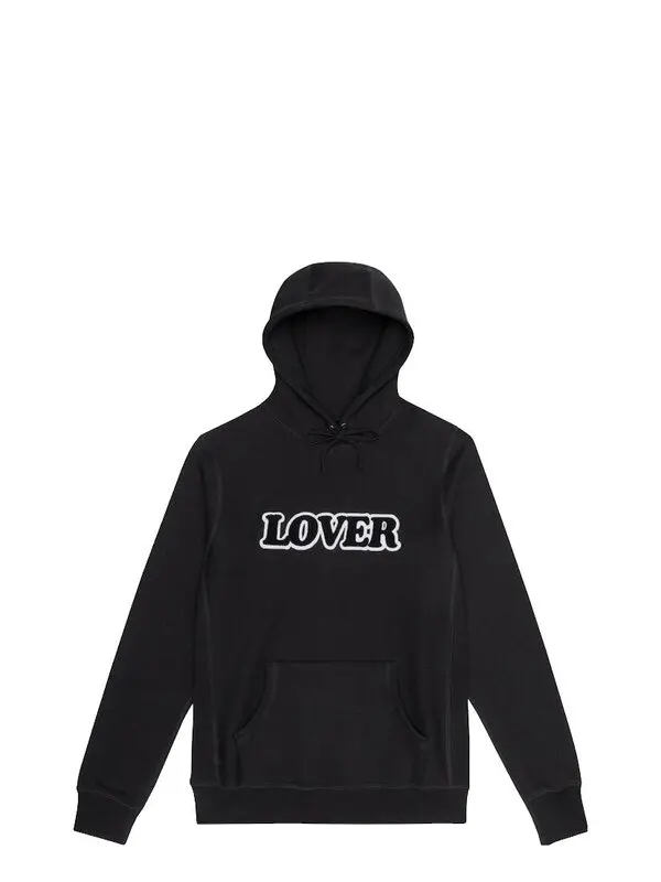 BIANCA CHANDON Lover Chenille Pullover Hood - Black