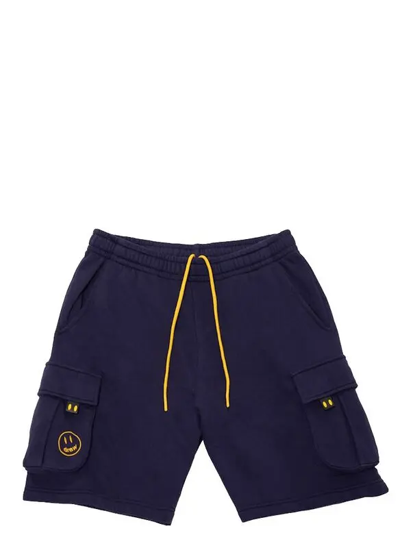 Drew House Cargo Sweatshort - Navy Blue