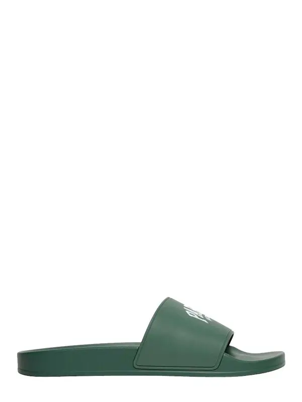 Balenciaga City Pool Slide - Green/white