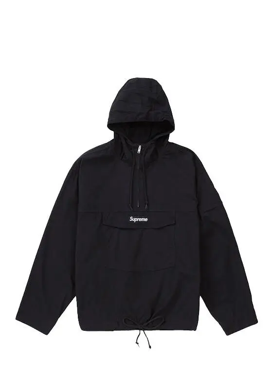 Supreme Cotton Utility Anorak - Black
