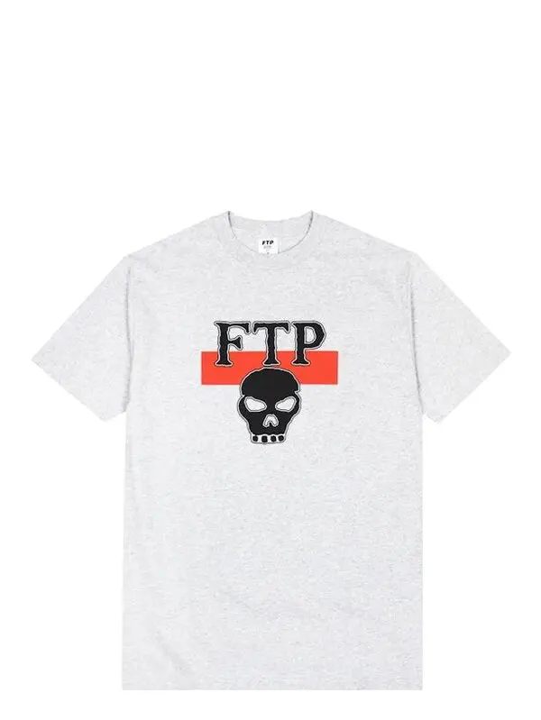 FTP Skull Tee Shirt - Ash