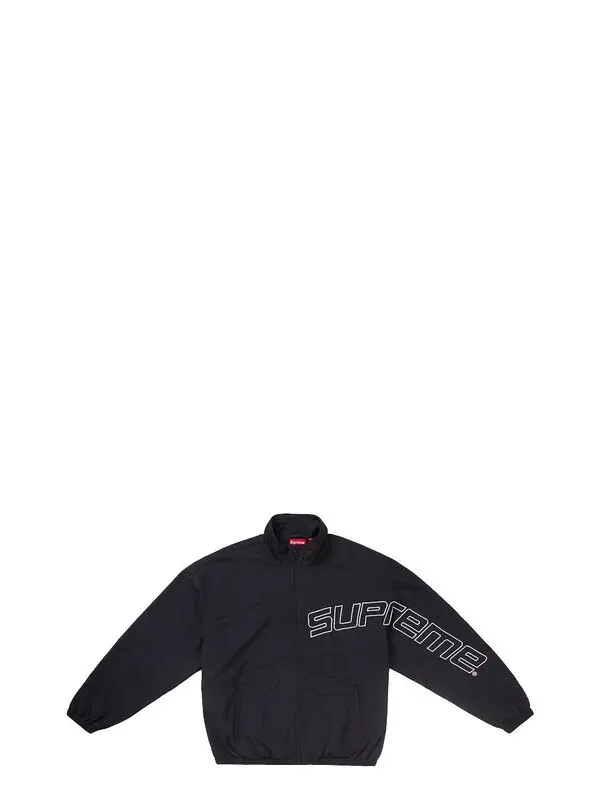 Supreme Curve Track Jacket - Black