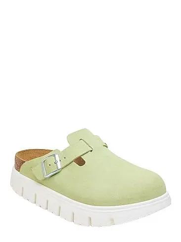 Pink Birkenstock Boston Chunky Clogs - Green