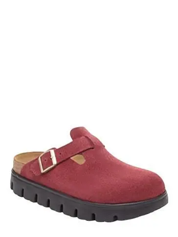 Pink Boston Chunky Clogs - Red