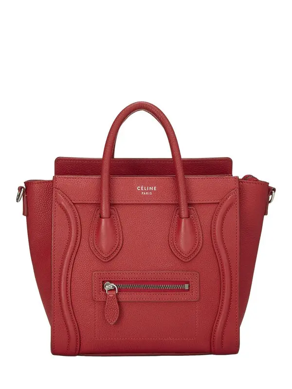 Celine Luggage - Red