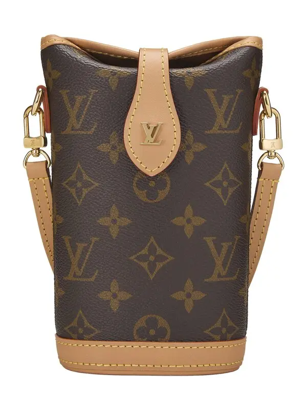 LOUIS VUITTON Monogram Fold Me Pouch - Brown