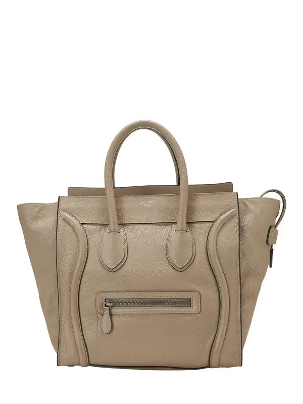 Celine Calfskin Luggage - Grey