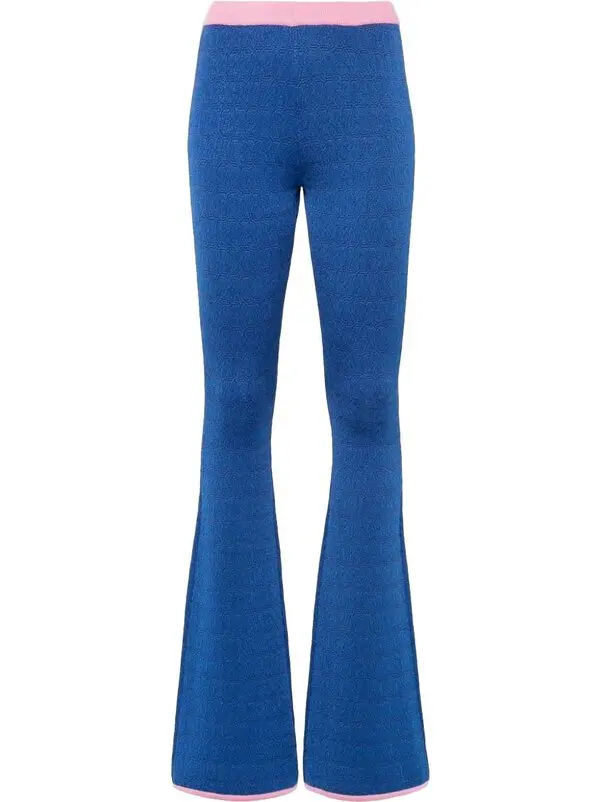 Bally Flared Trousers - Blue